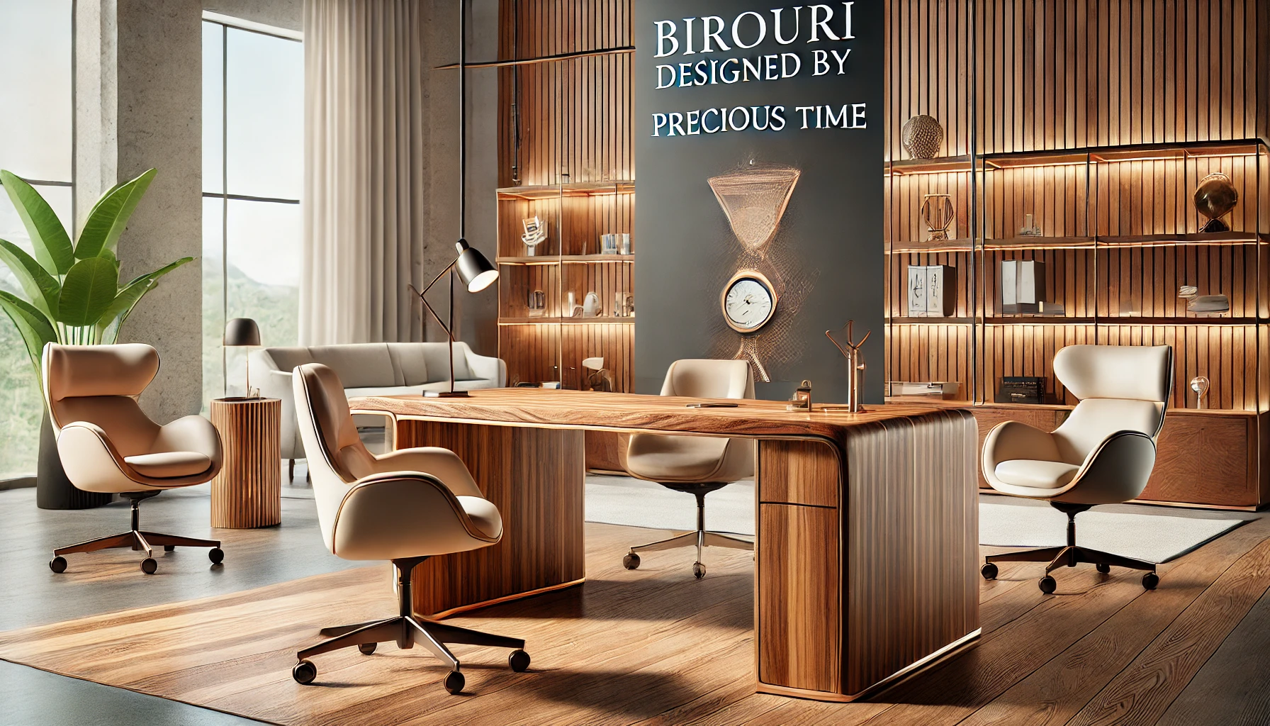 Mobilă de birou la comanda - Lemn Mobila